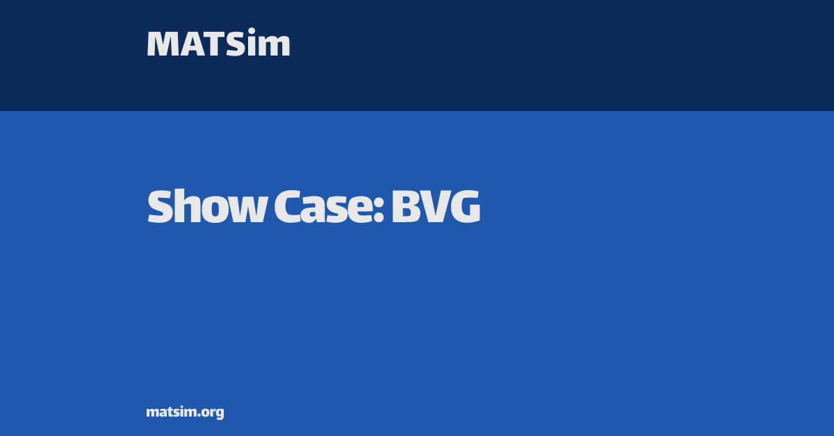 Show Case: BVG